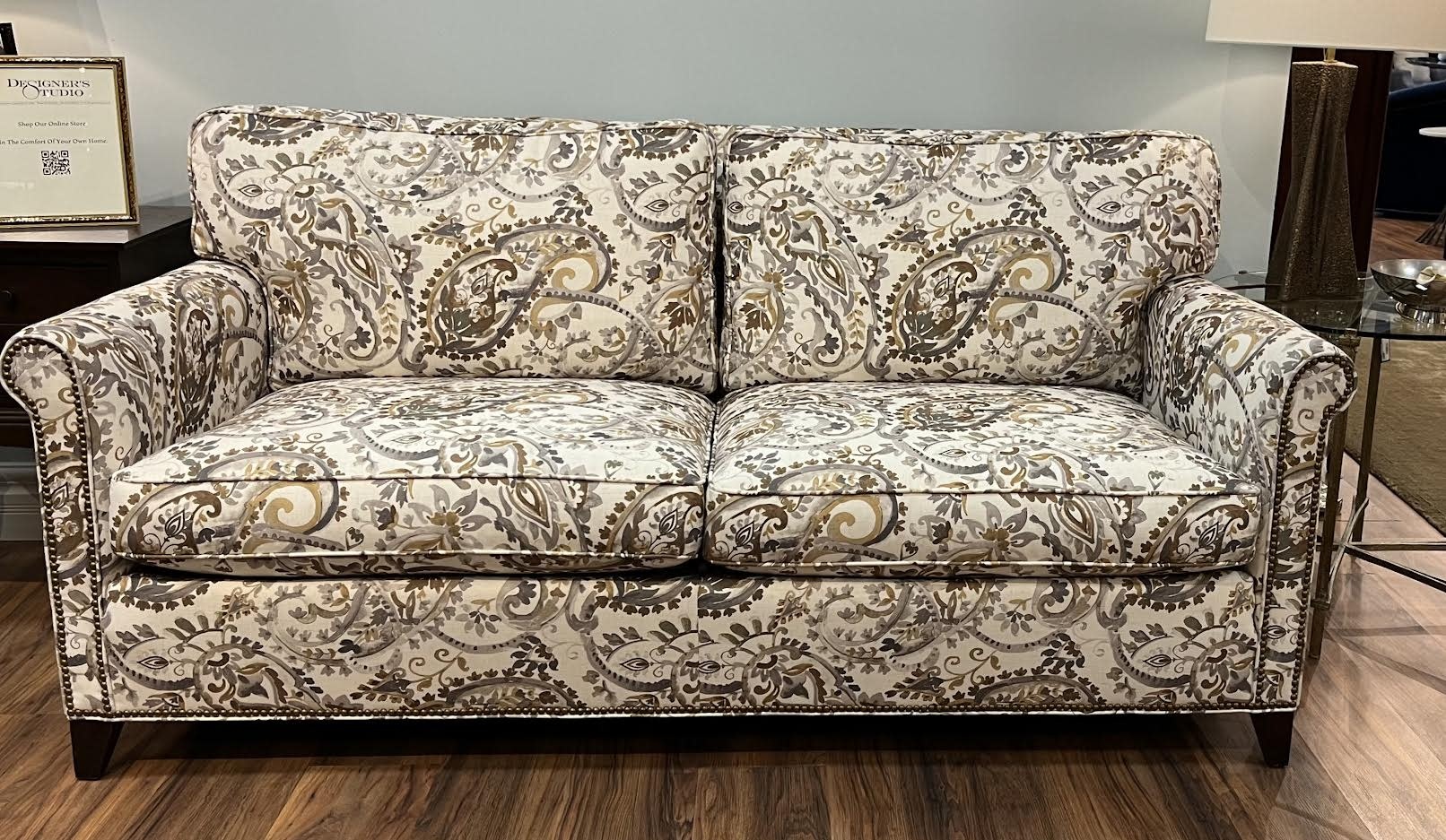 Sherrill Furniture Antwal Sofa Plaza Collection - Designer's Studio