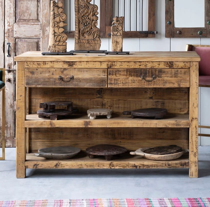 Blue Ocean Traders Timber Frame Island - Designer's Studio
