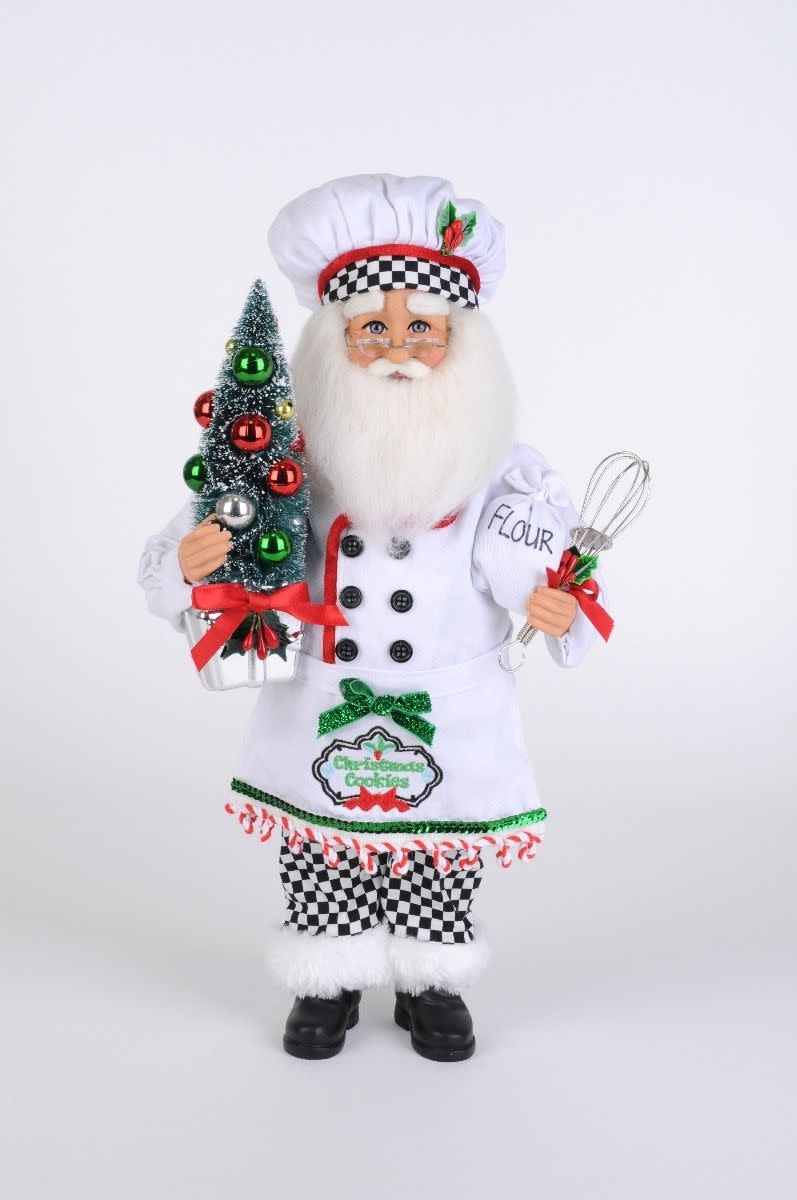 Karen Didion Originals Baking Cookies Santa Claus - Designer's Studio