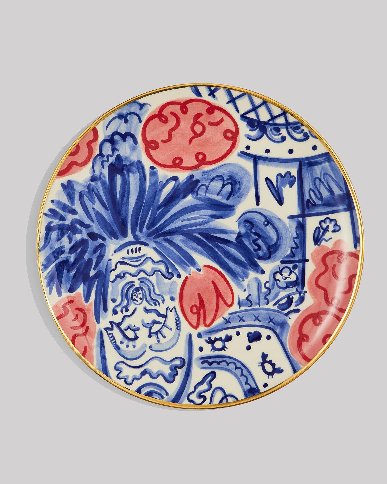 Gunia Project Still Life Plate 12.5" - Designer's Studio