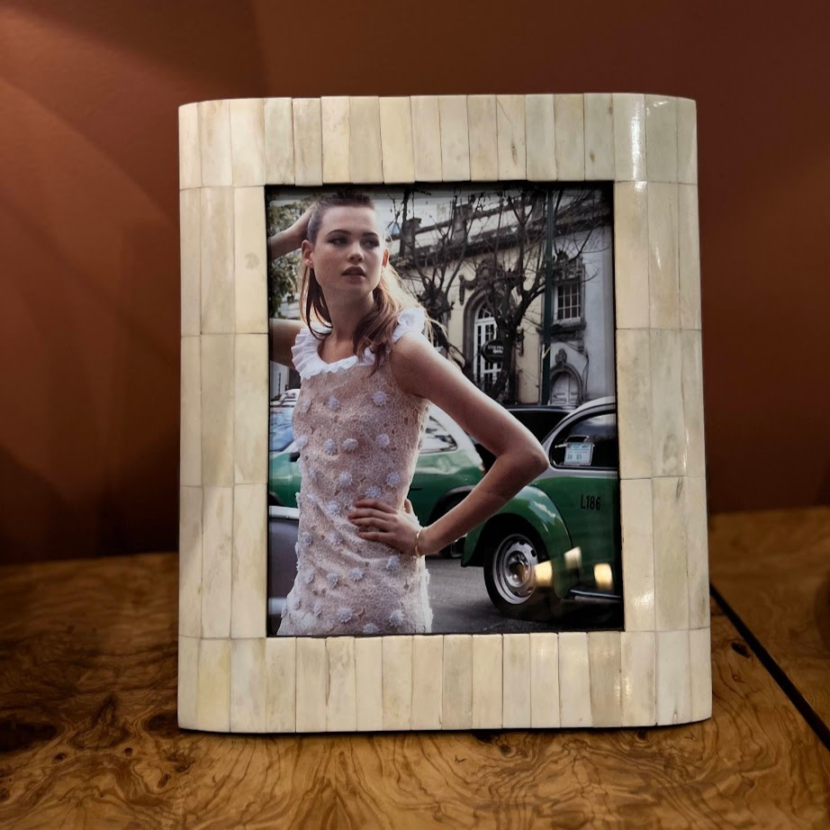 Vintage Bone Loop Photo Frame - Designer's Studio