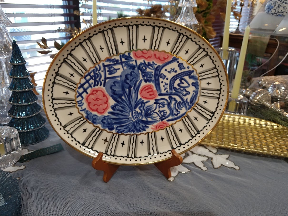 Gunia Project Still Life Oval Plate - Designer's Studio