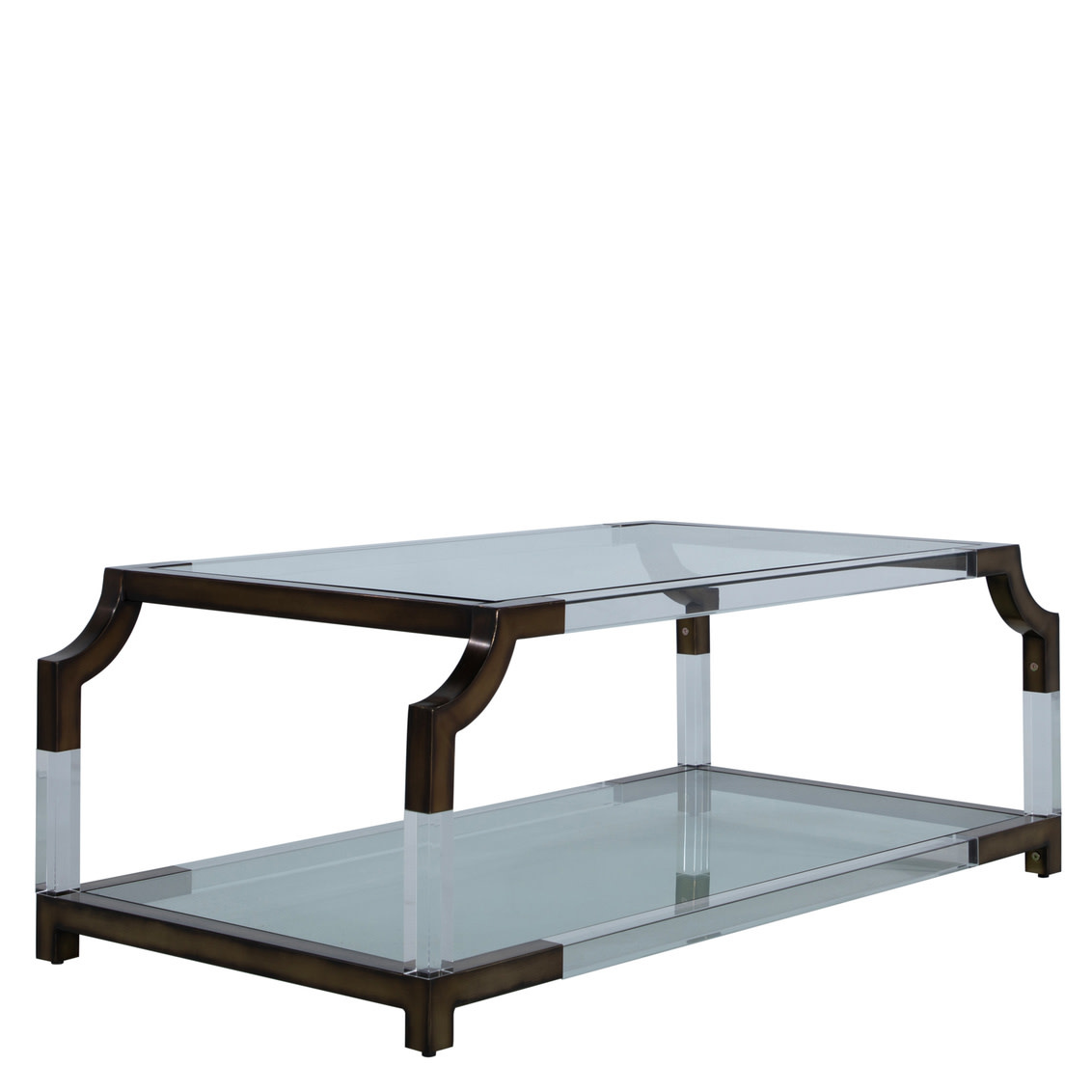 Gabby Kensley Coffee Table Mountain Brass - Designer's Studio