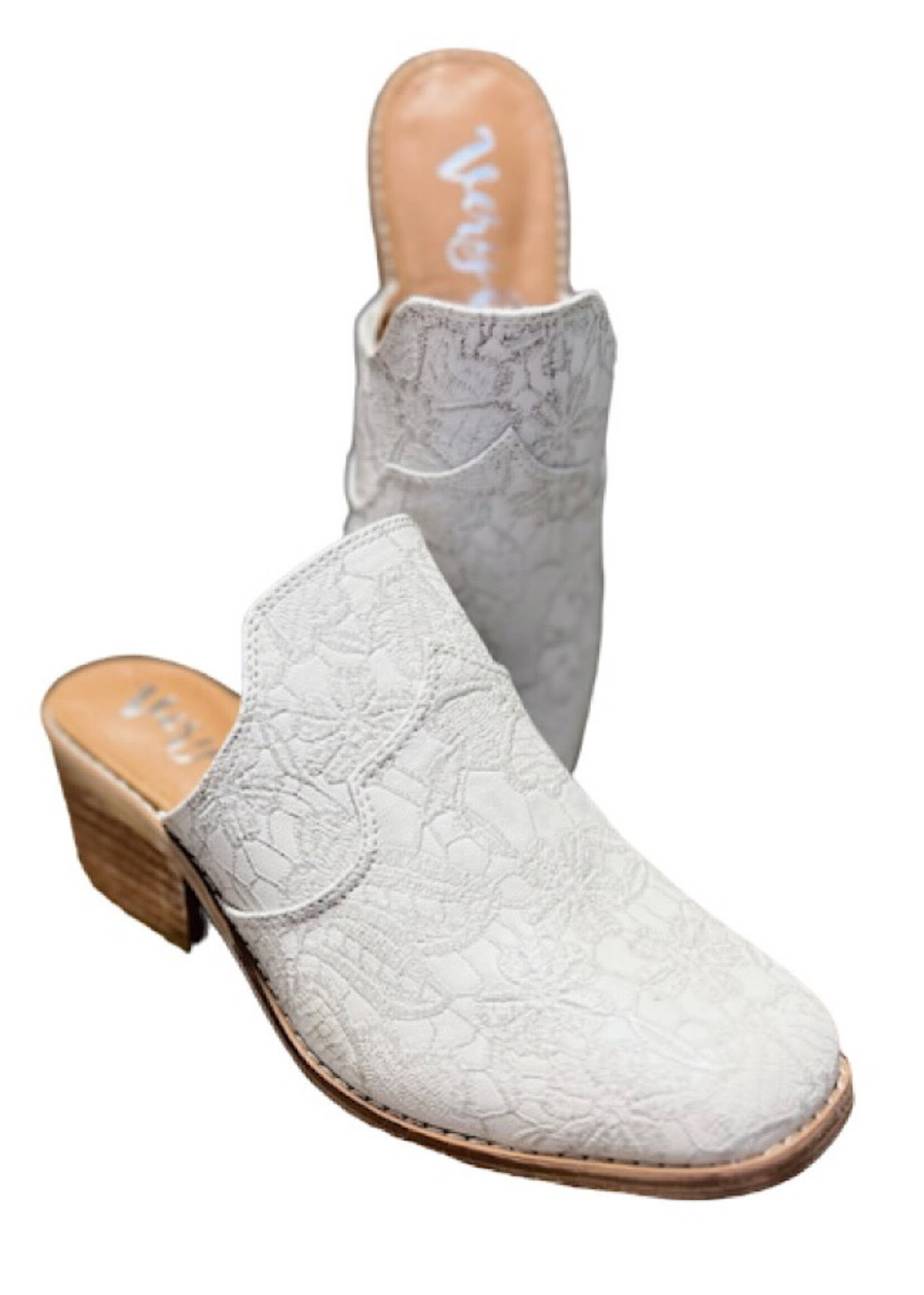 Very G Cream Crown Clogs - Main Street Boutique