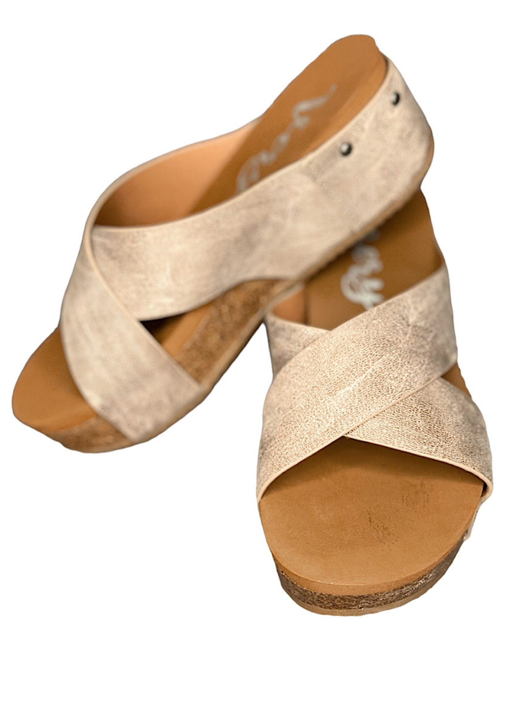 Very G Hero Cream Wedges - Main Street Boutique