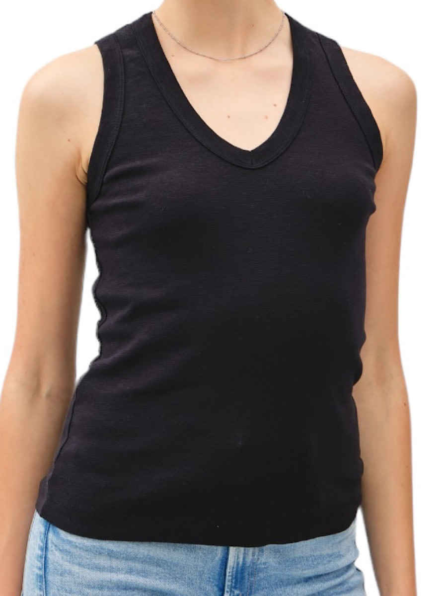 Black Cooper Tank - Main Street Boutique