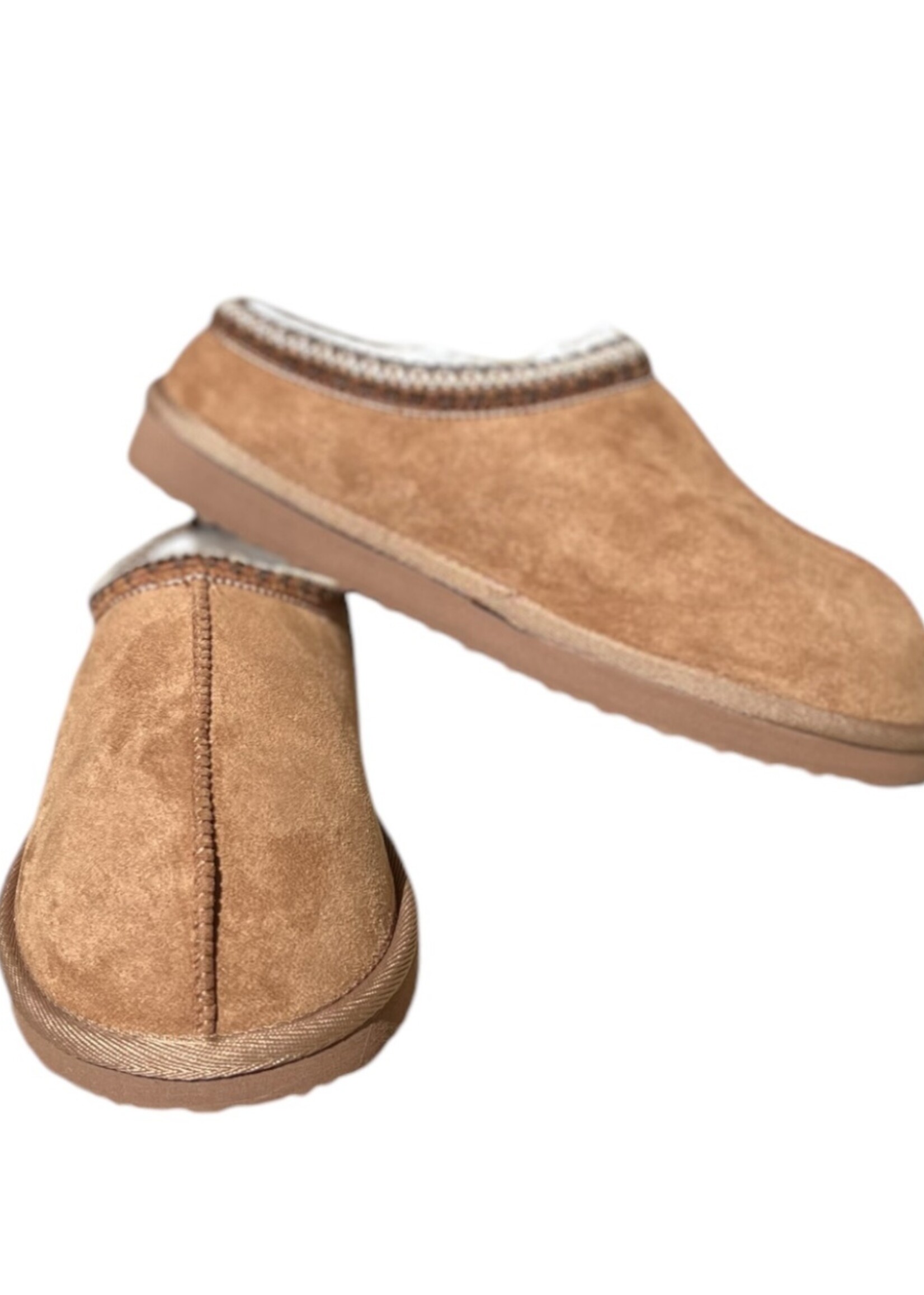 Very G Sparks Tan Slippers - Main Street Boutique