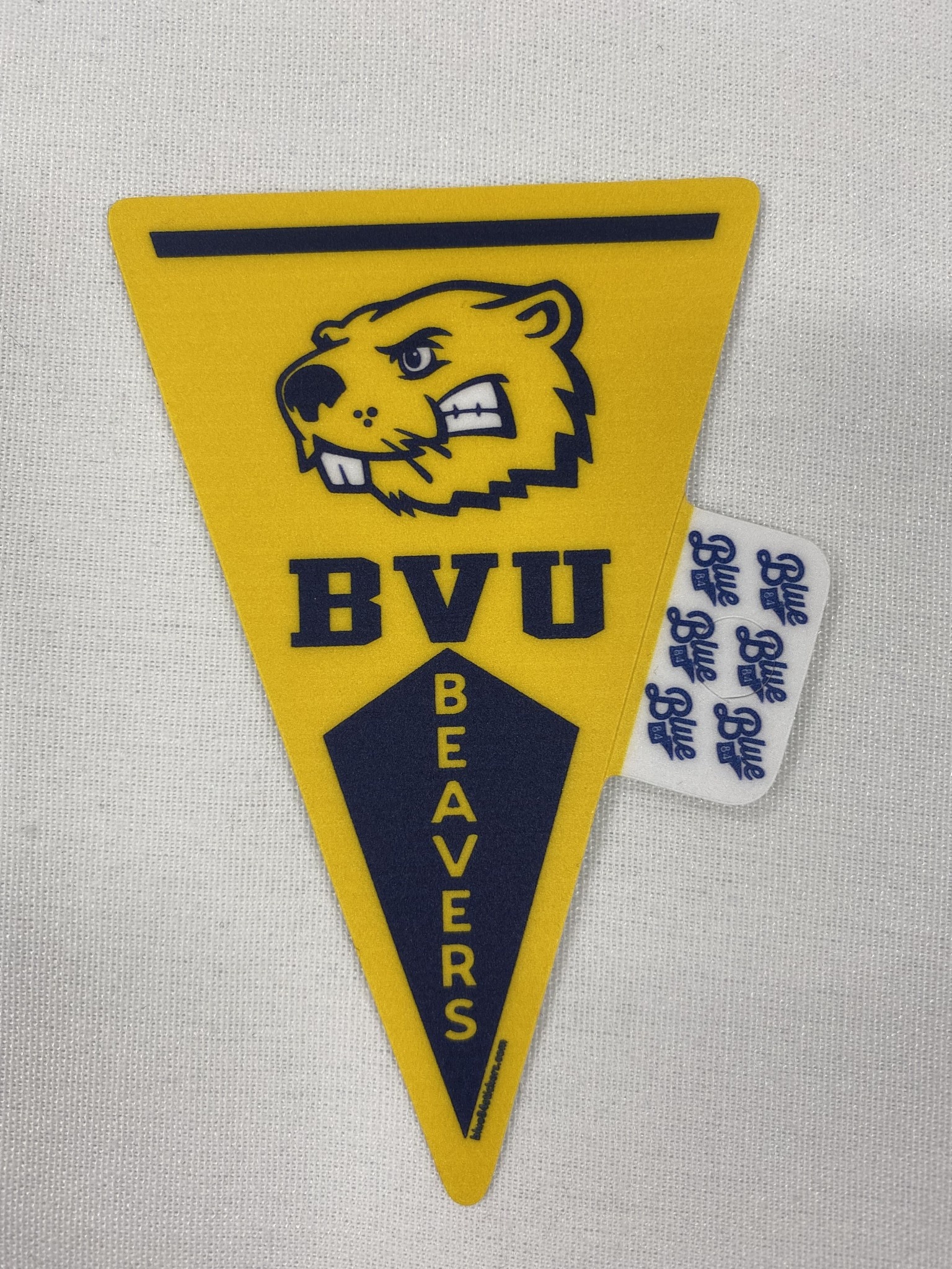 Blue 84 Pennant Sticker - Buena Vista University Spirit Store