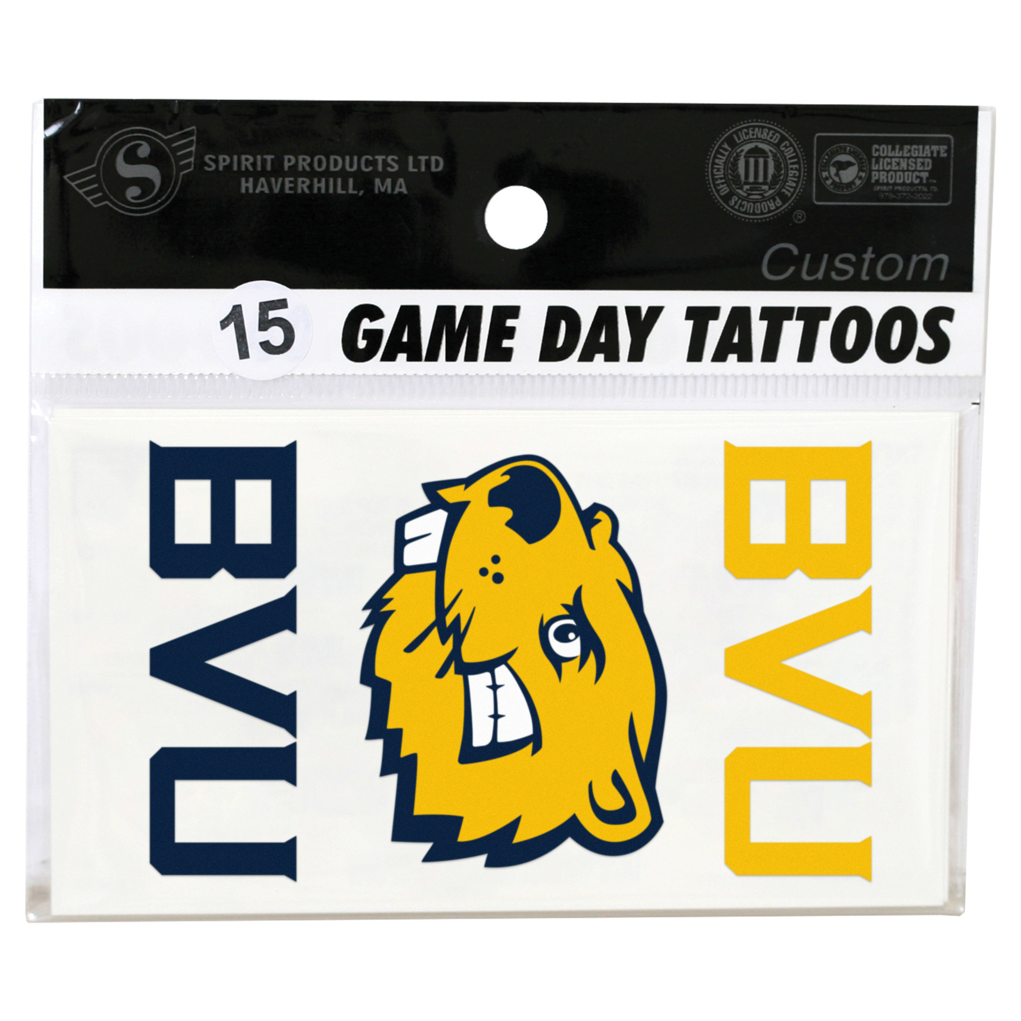 Game Day Tattoos - Buena Vista University Spirit Store
