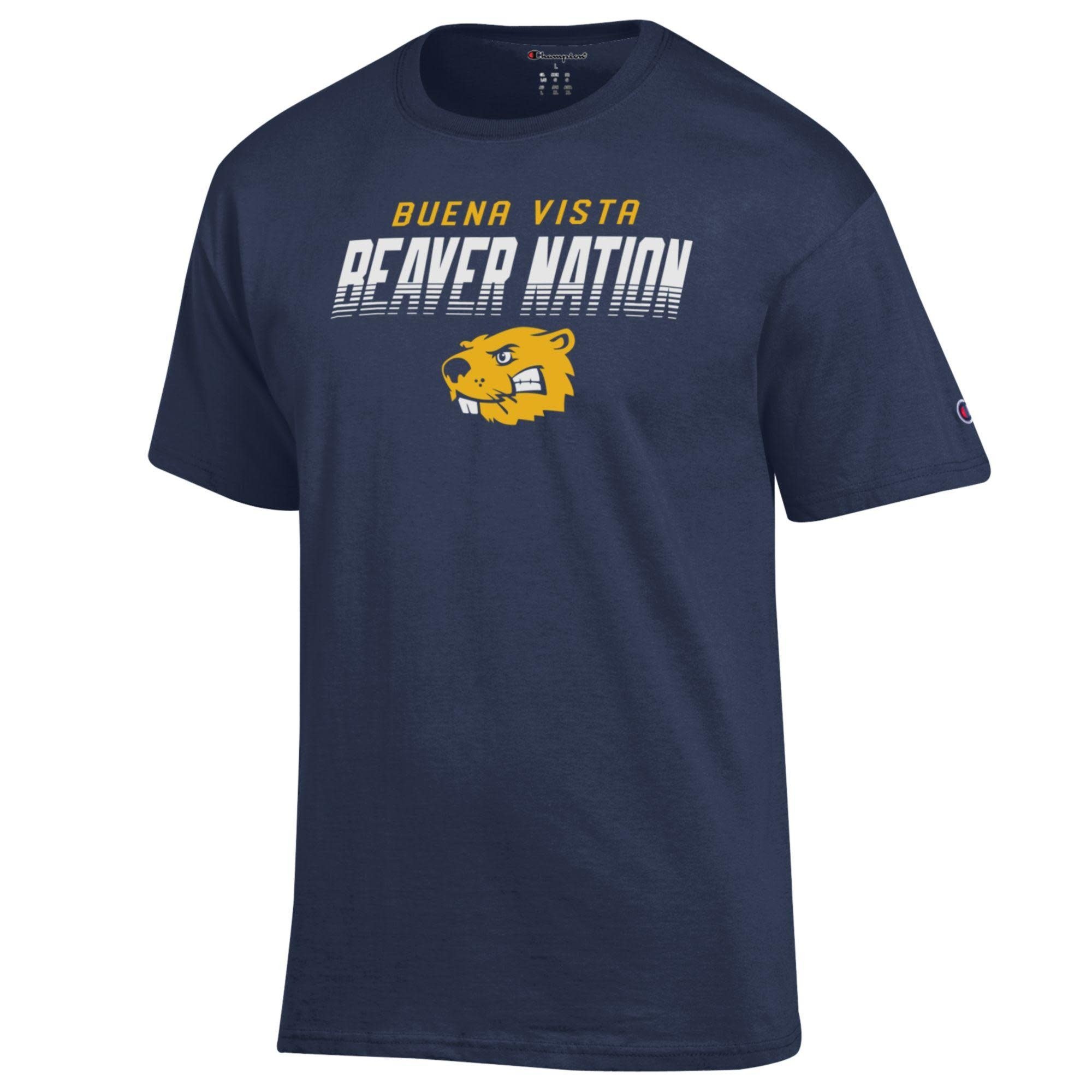 Basic Navy Beaver Nation - Buena Vista University Spirit Store