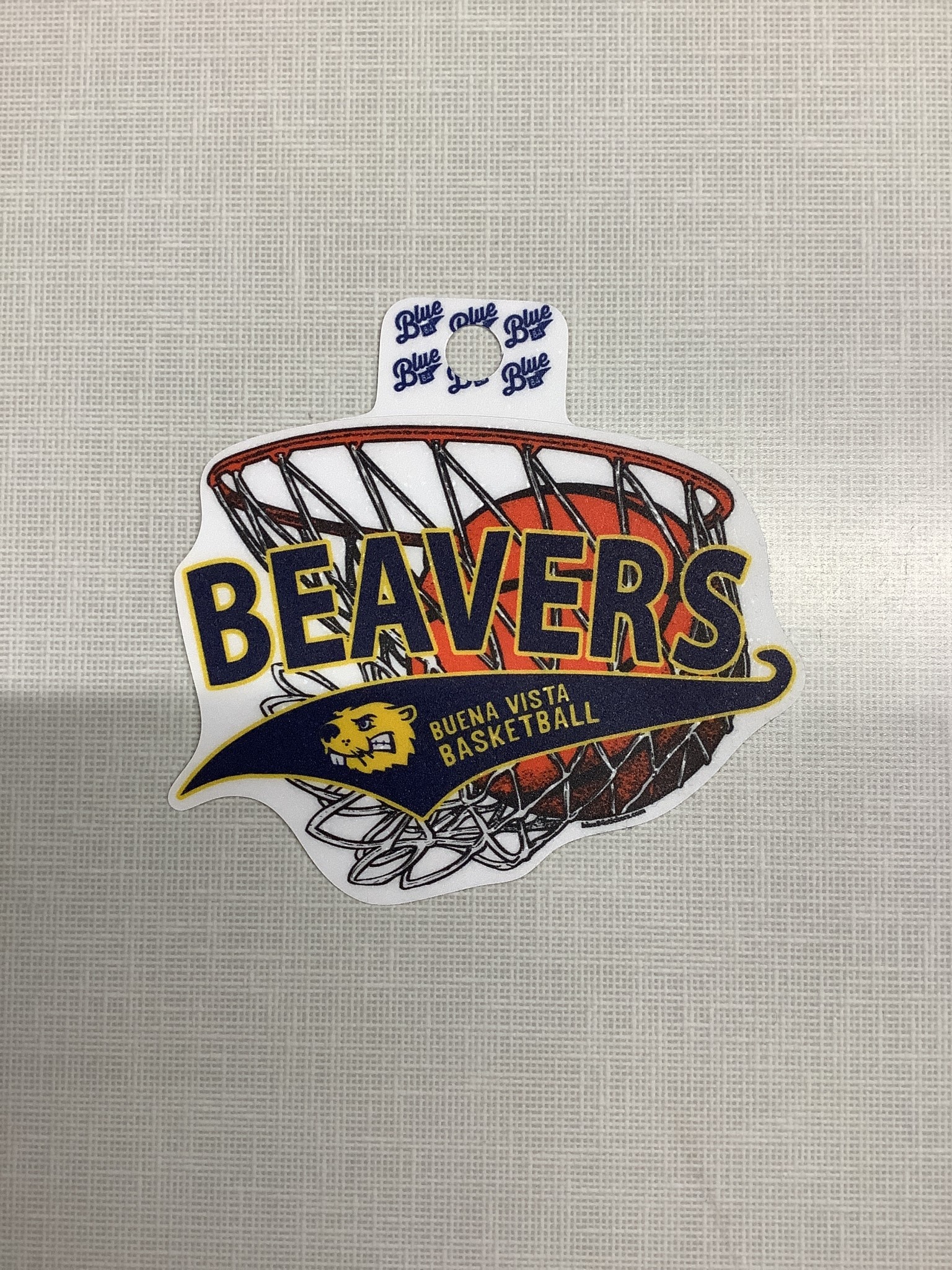 Centrist Basketball Sticker - Buena Vista University Spirit Store