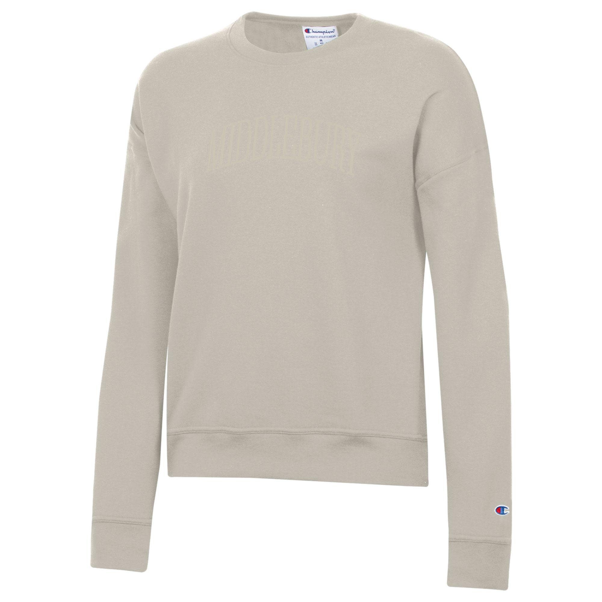 CHAMPION (W) CREW COCOA BUTTER - middstore
