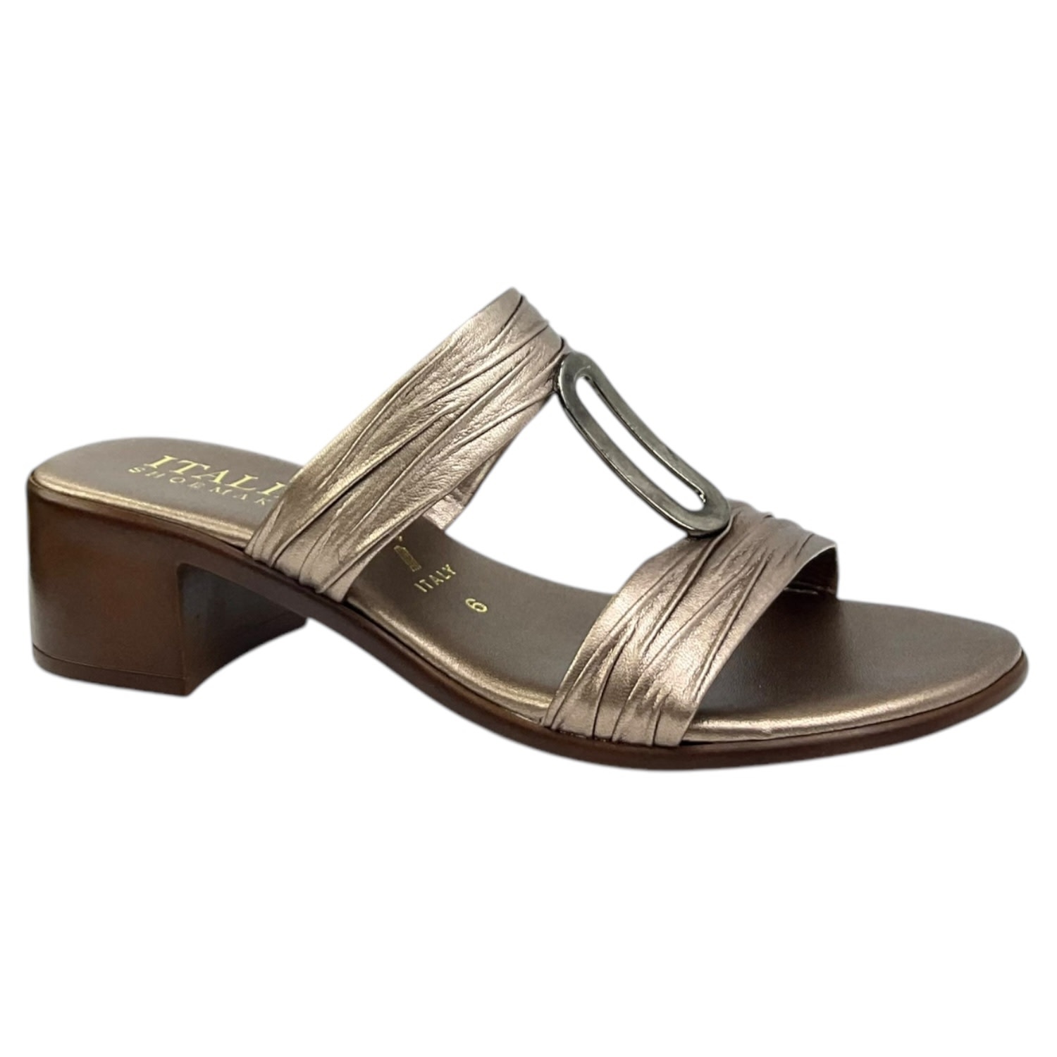 ITALIAN SHOEMAKERS ITALIAN DOUBLE BAND BLOCK HEEL JUSTINA - Michael's ...