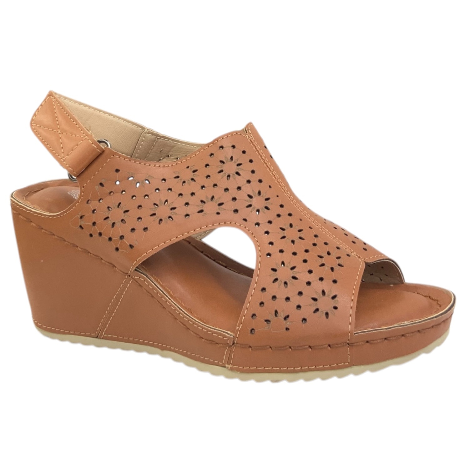 ATALINA ATALINA LASER CUT SANDAL DW9673 - Michael's and Jody's
