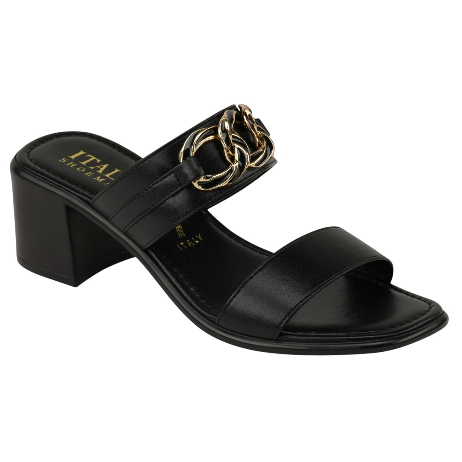 ITALIAN SHOEMAKERS ITALIAN DOUBLE BAND BLOCK HEEL LOAN - Michael's and ...