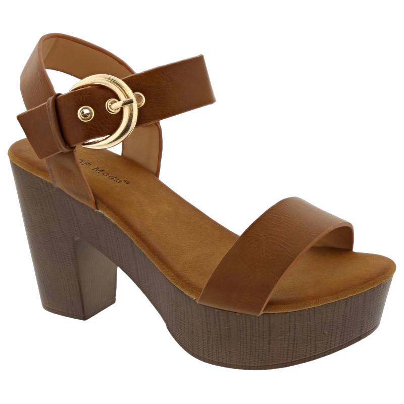 TOP MODA TOP MODA PLATFORM SLINGBACK BLOCK HEEL MELISSA-1 - Michael's ...