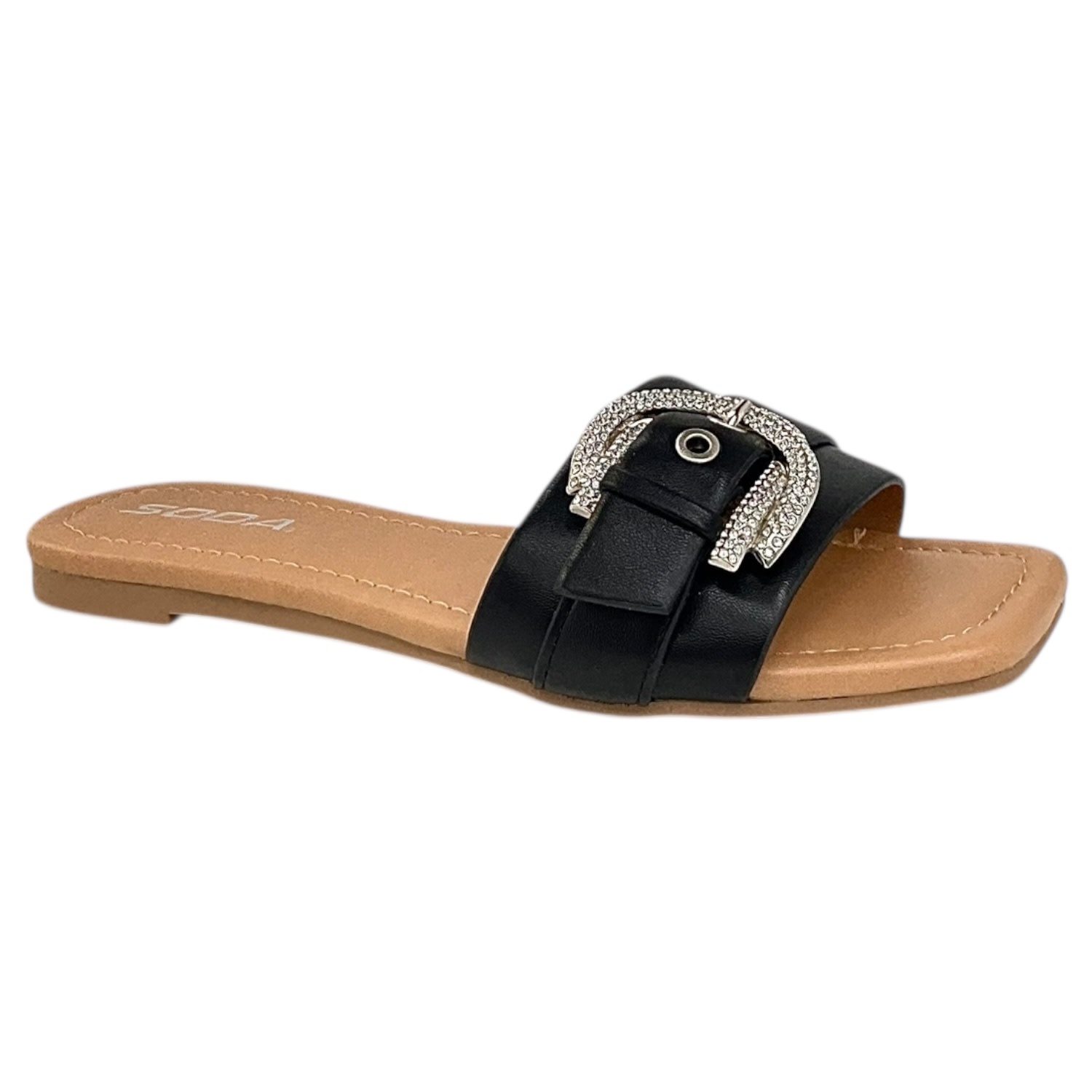SODA SLIDE SLIPPER WITH BUCKLE COLWYN - Michael's and Jody's