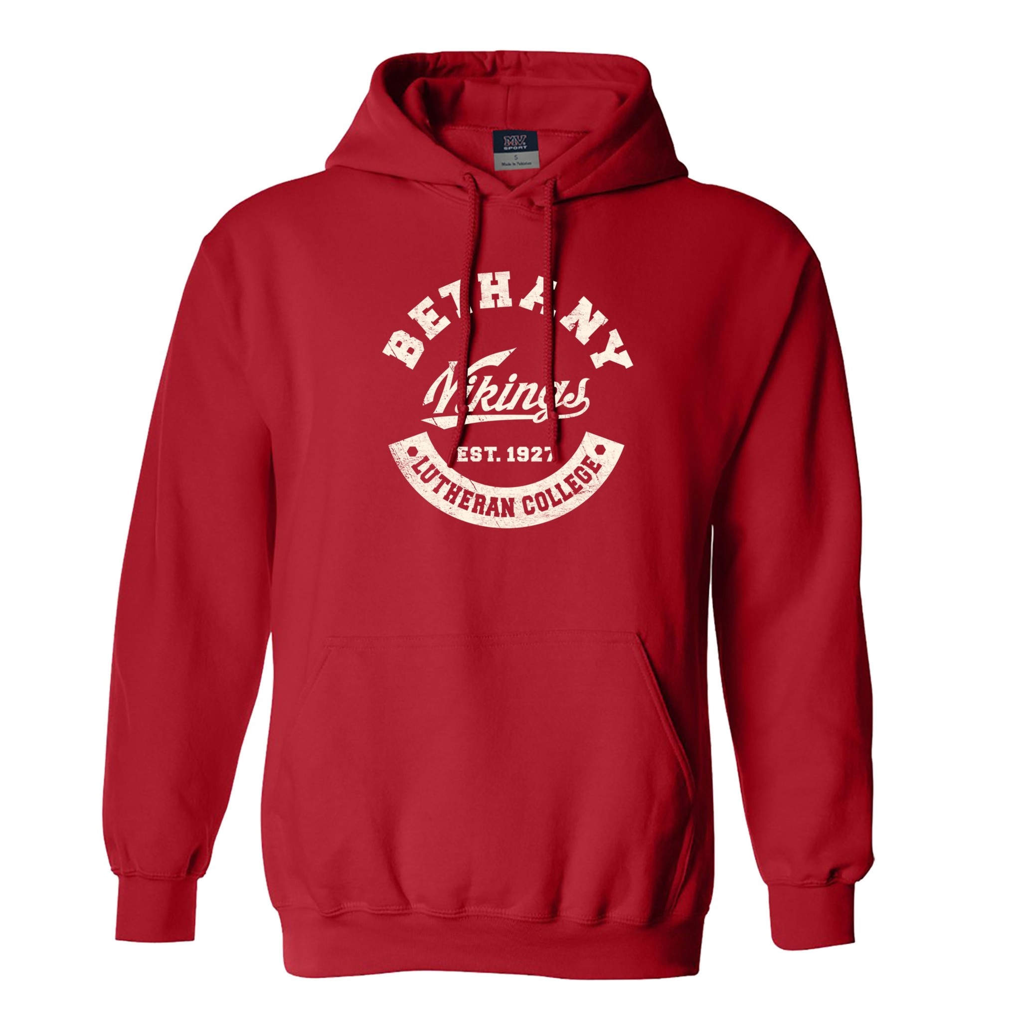 MV Sport BLC Vikings Est 1927 Vintage Hoodie - Bethany Lutheran College ...