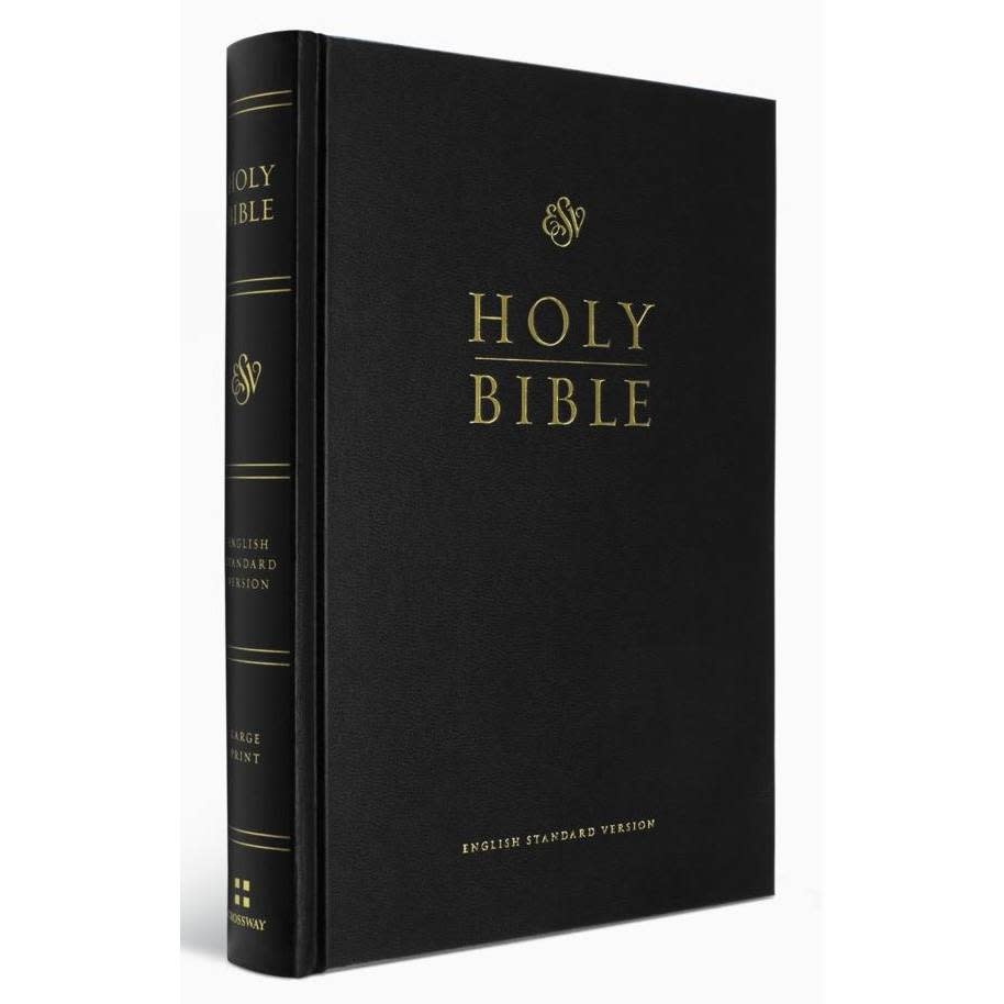 Crossway (ESV) English Standard Version Pew & Worship Large Print Bible ...