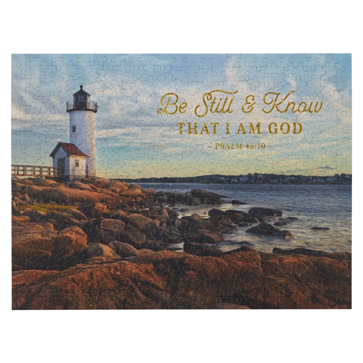 Be Still & Know That I Am God Jigsaw Puzzle - Psalm 46:19 - 500 pieces ...