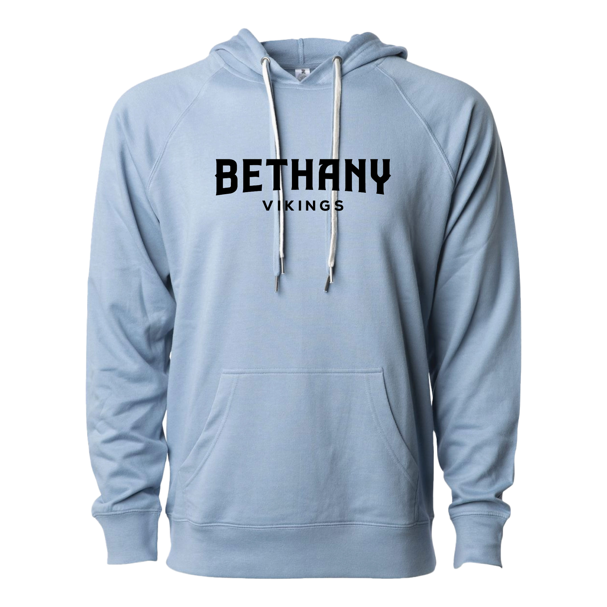 Bethany Vikings Lightweight Terry Hooded Sweatshirt - Bethany Lutheran ...