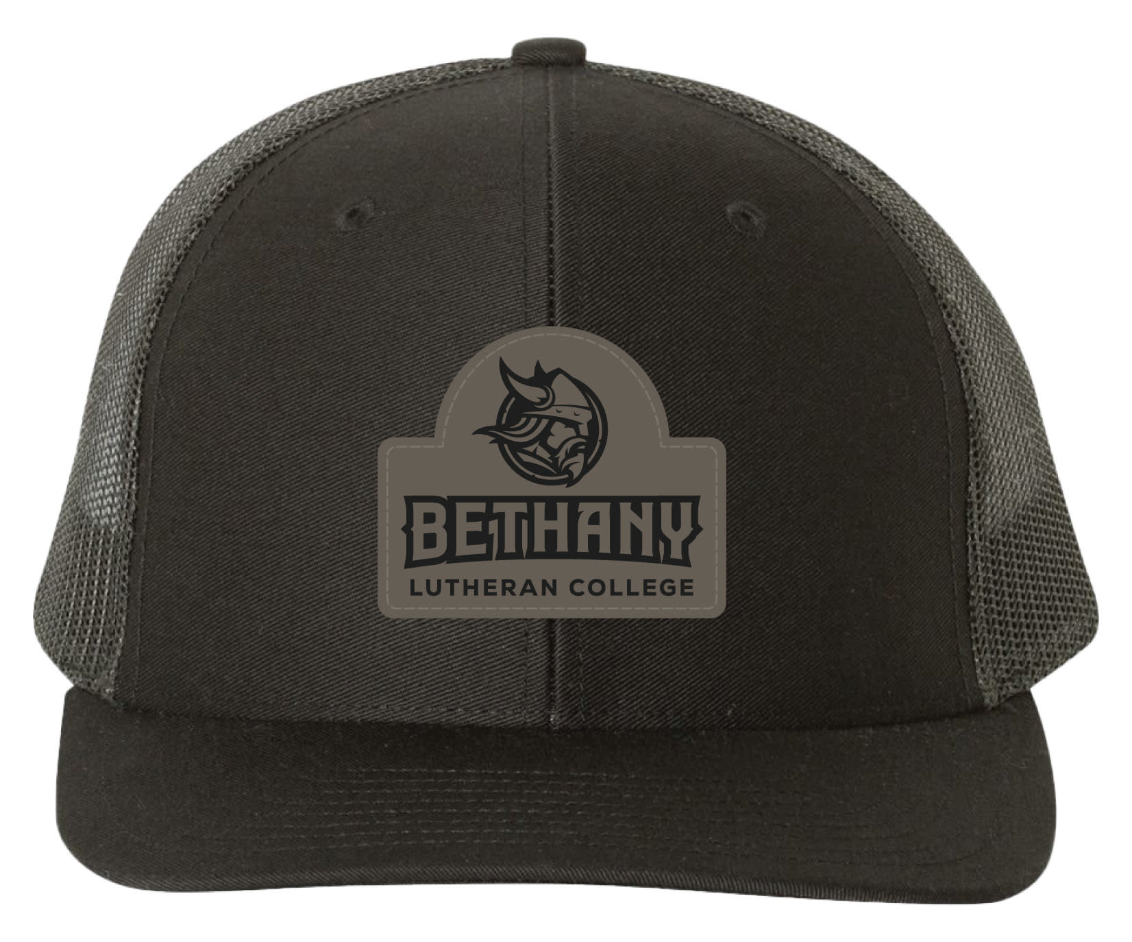 Leather Patch Trucker Cap - Bethany Lutheran College Bookstore