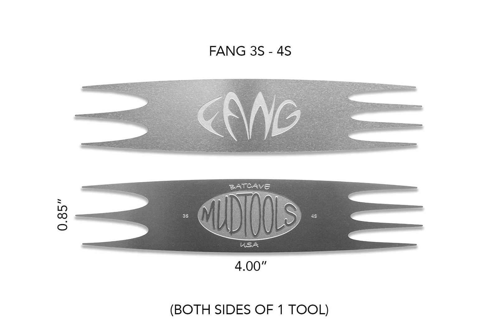 FANG Small Stainless Steel Scoring Tools 3S-4S - The Potter's Shop
