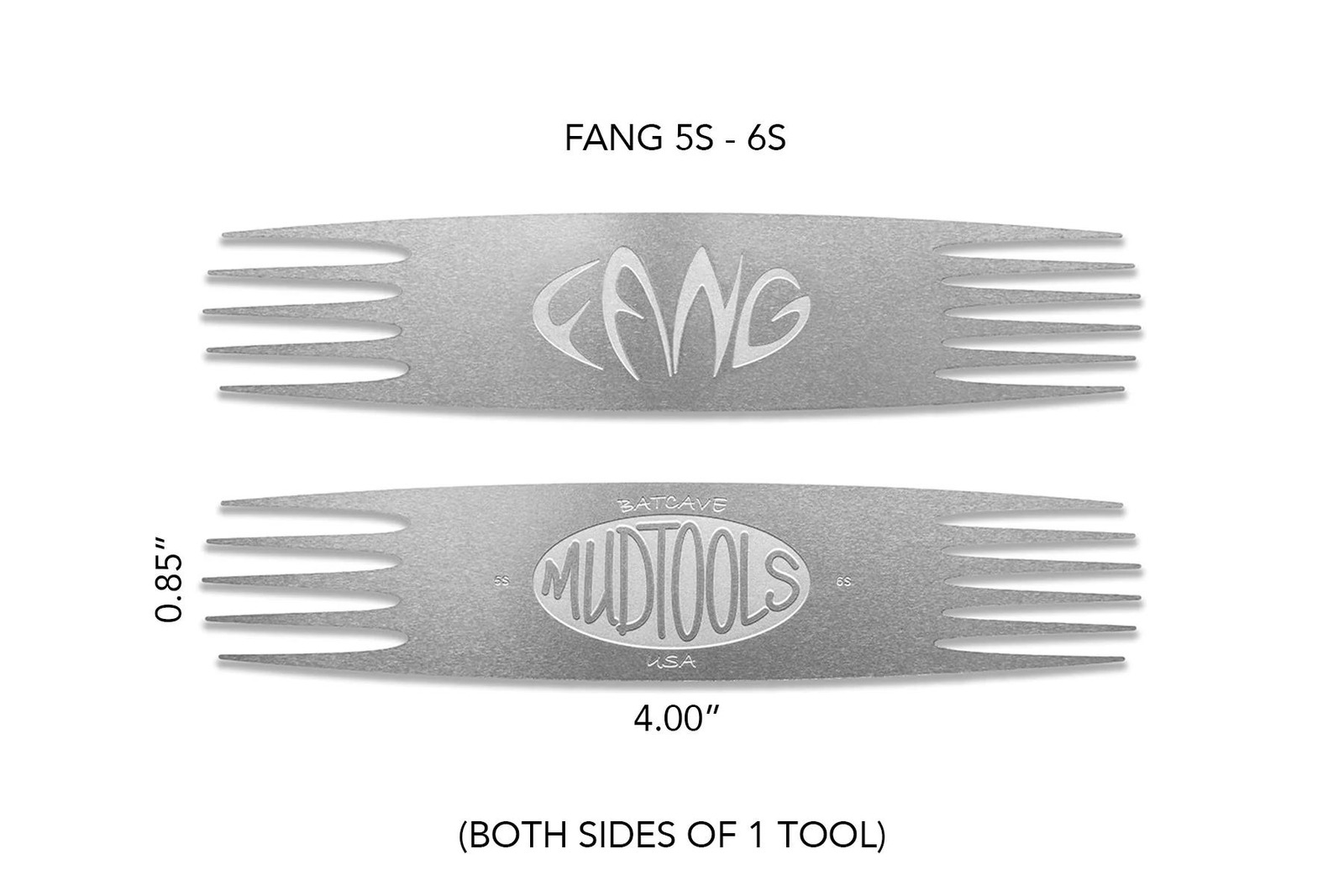 FANG Small Stainless Steel Scoring Tool 5S-6S - The Potter's Shop