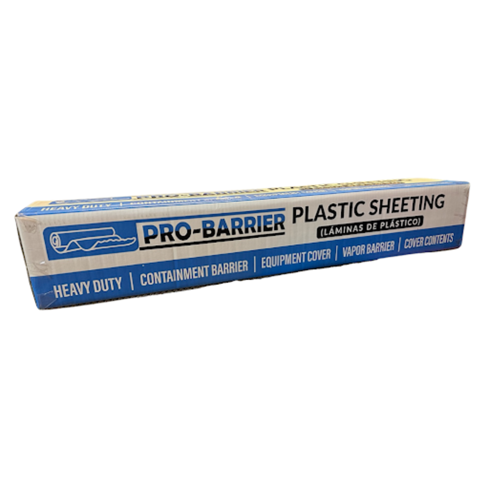 Pro-Barrier Plastic Sheeting 6 MIL 12'x100' Black - Dry It Center