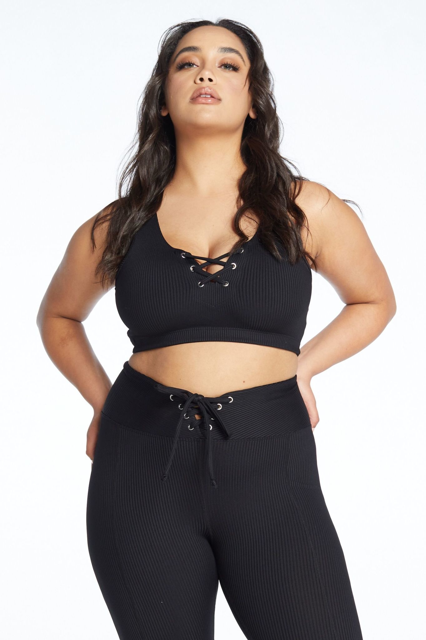 Ribbed Football Bra - Hustle & Heart