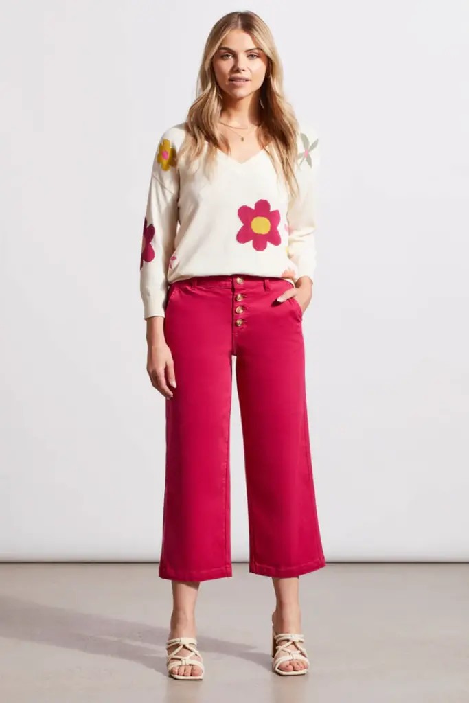 Audrey Button Wide Leg - Bahles of Suttons Bay