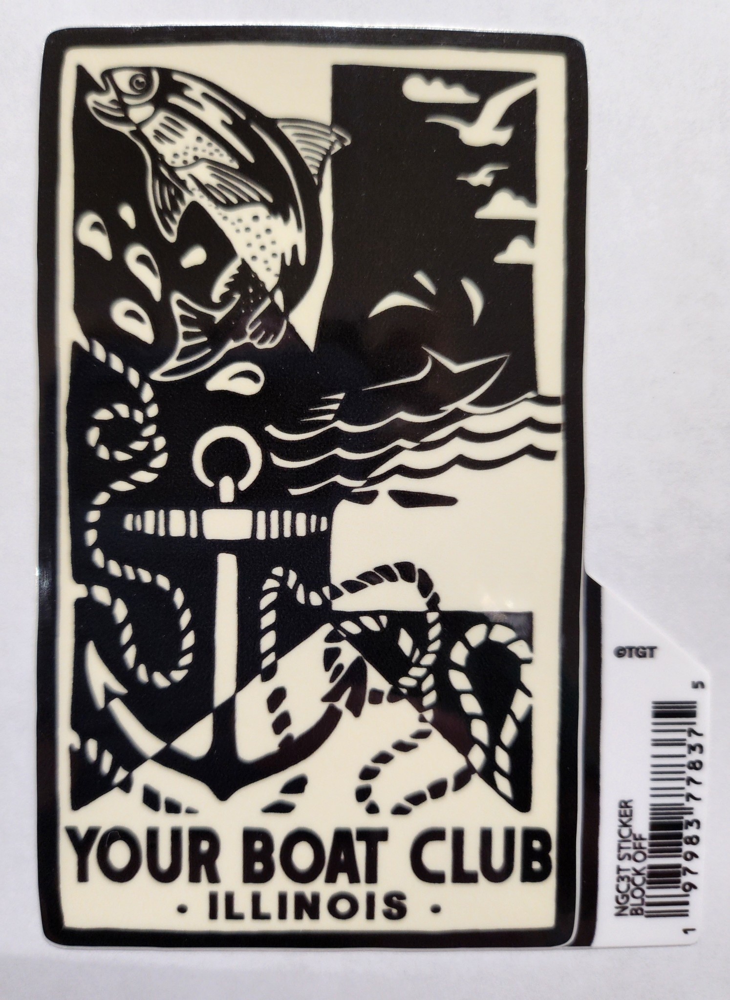 YBC Branded YBC IL STICKER - Your Boat Club