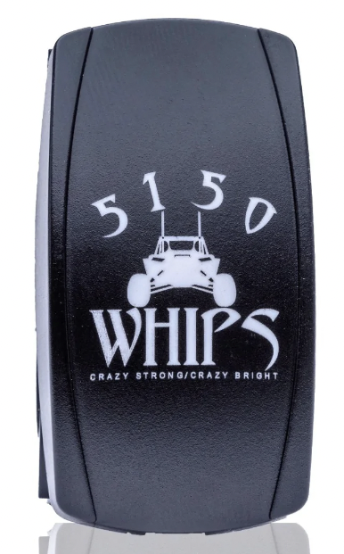 5150 Whips Backlit Waterproof Rocker Switch - Addiction Powersports NW