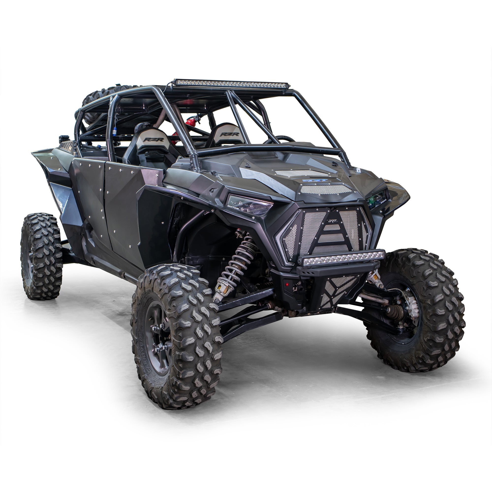 DRT Motorsports ABS Fender Kit for RZR XP (Front & Rear) - Addiction ...