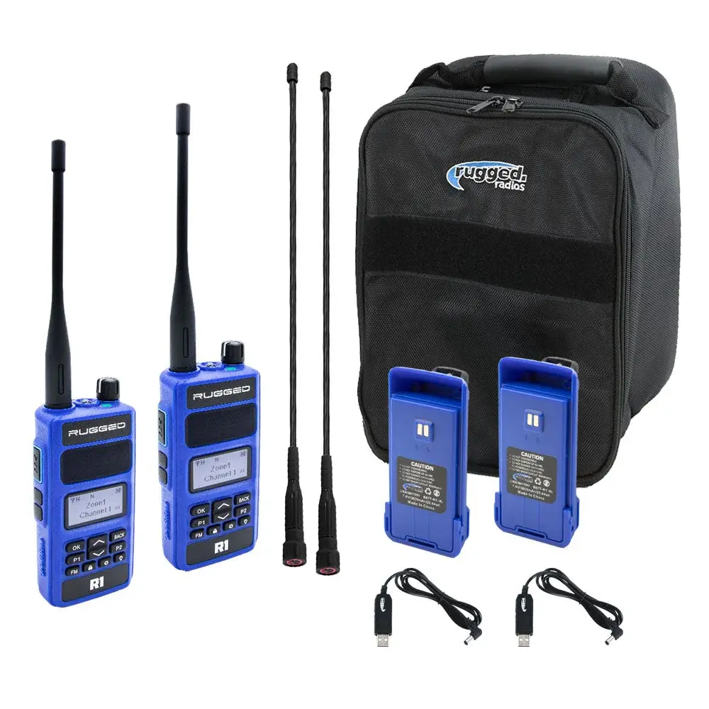 Rugged Radios R1 READY PACK - Rugged R1 - Business Band Two Way ...