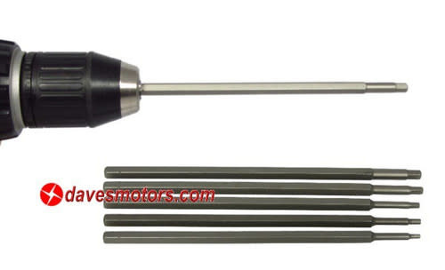 Allen (Hex) Hardened Steel Drivers - Set of 5 (2,2.5,3,4,5mm) - Get A Hobby