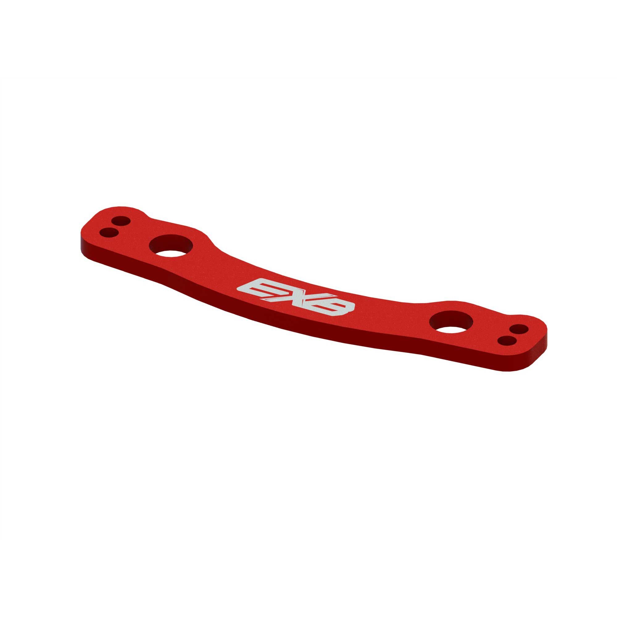 Steering Rack CNC 7075 Aluminum, Red: EXB - Get A Hobby
