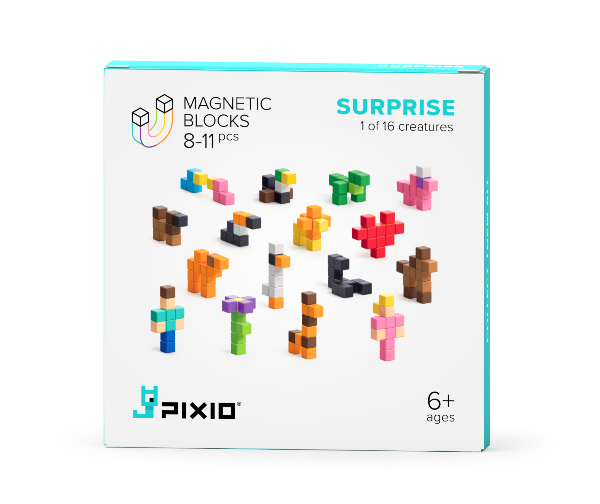 Surprise Creatures Magnetic Blocks - Get A Hobby