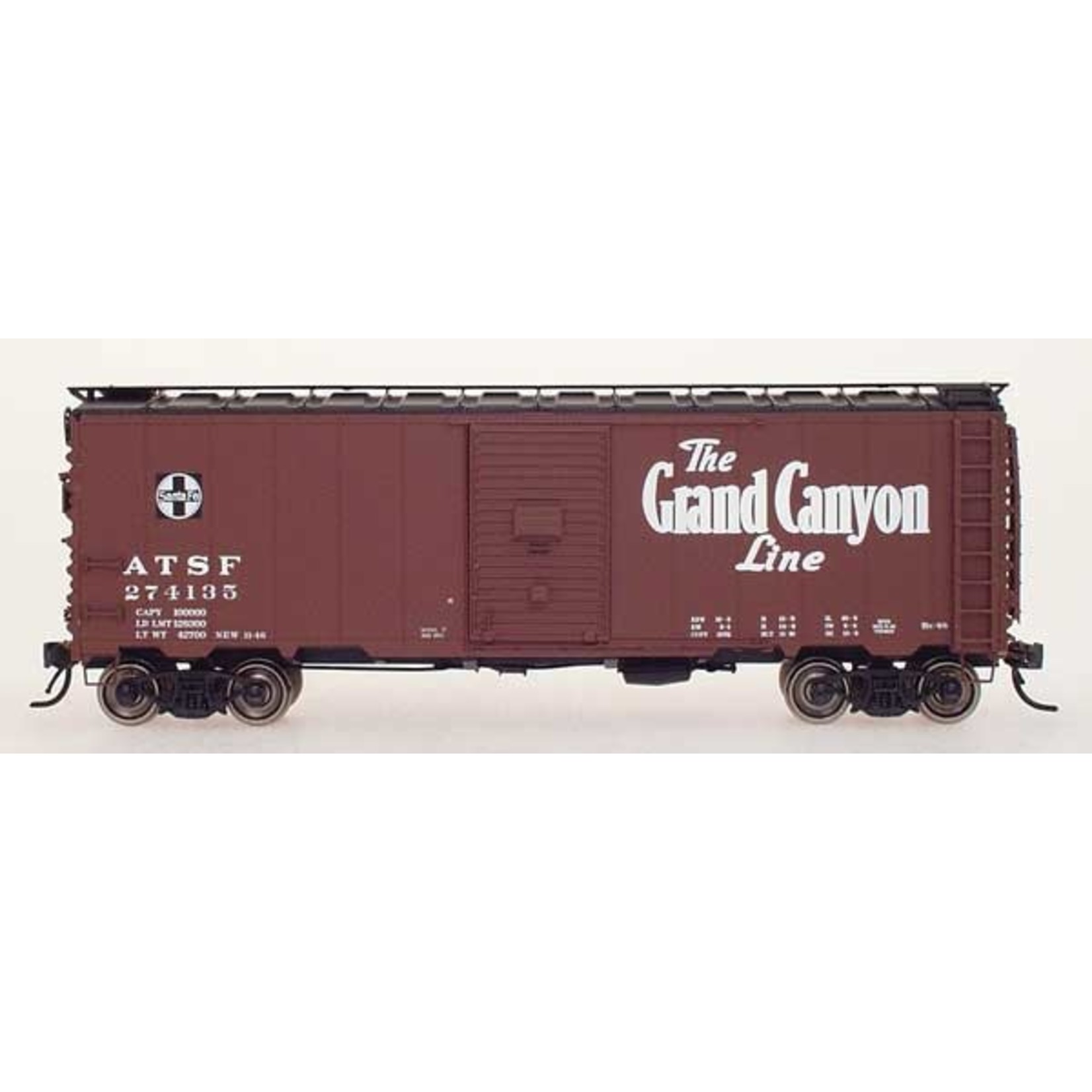 Santa Fe (Boxcar Red, Grand Canyon Line Slogan) - Get A Hobby