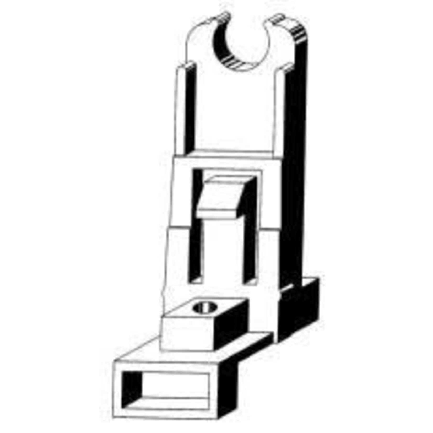 HO Brackets for Gear Boxed & Stewart F Unit Locomotives - Get A Hobby