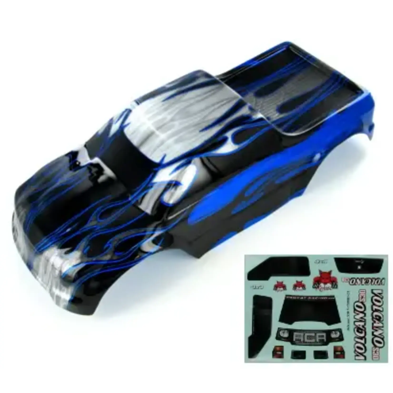 RC Truck Body Redcat Volcano EPX 1/10 Truck Body W/ Roof Skids And ...
