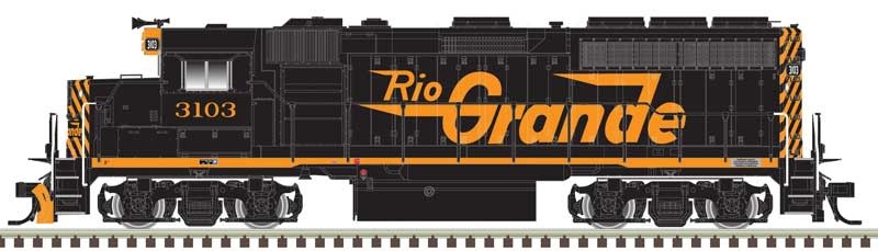 HO EMD GP40-2 Standard DC Denver & Rio Grande #3103 - Get A Hobby