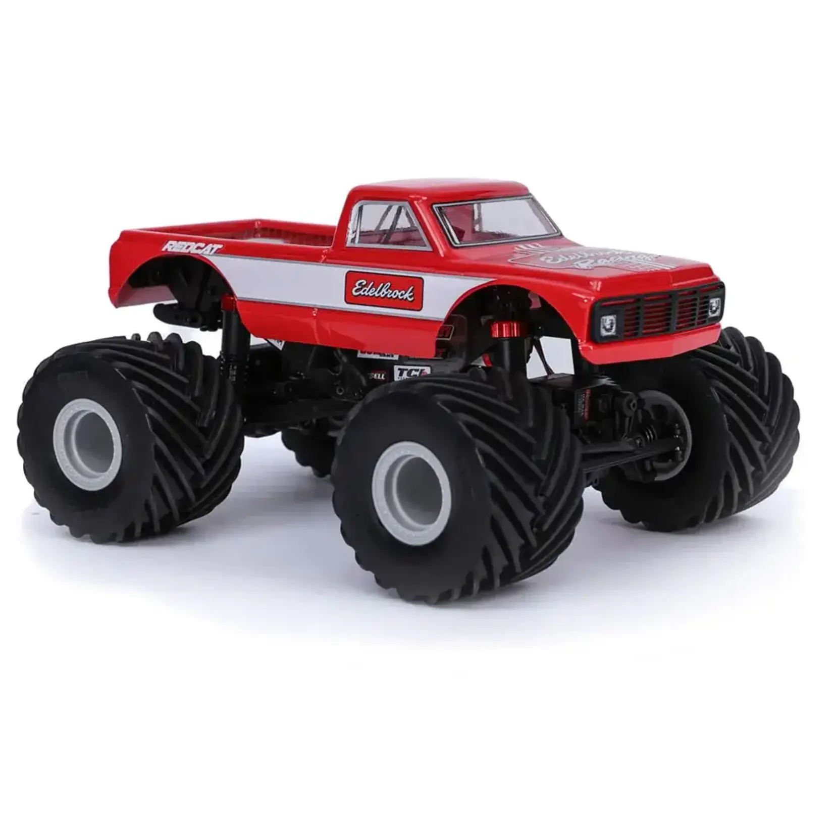 MT-18 - 1/18 Scale Brushed Electric Monster Truck - Edelbrock Red - Get ...