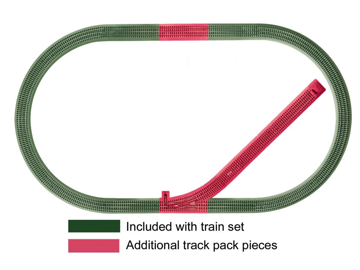 O RTR FasTrack Siding Track Pack - Get A Hobby