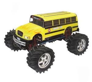 1/10 Monster School Bus .040" Clear Body - Get A Hobby