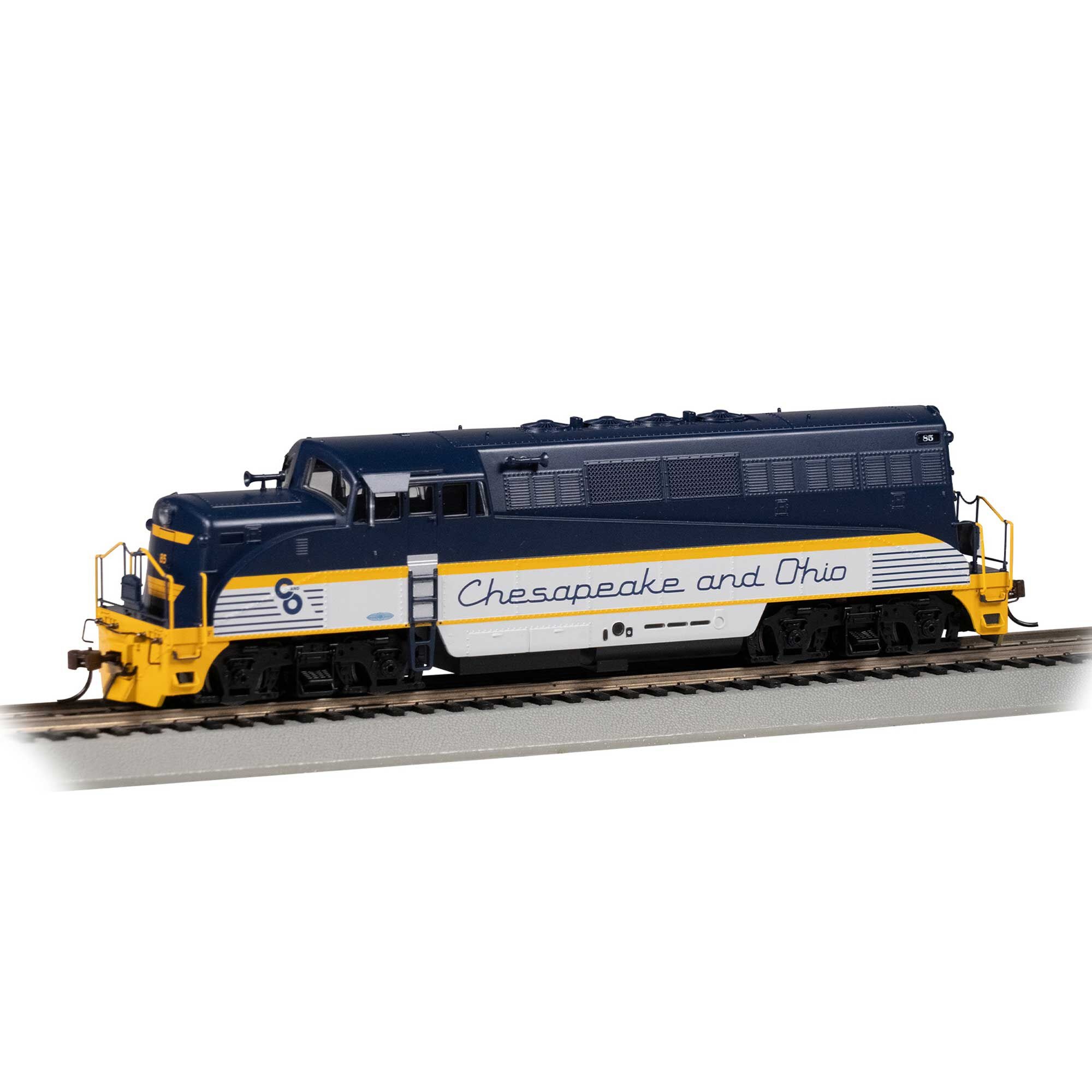 HO EMD BL2 Locomotive w/ DCC - Chesapeake & Ohio® #85 - Get A Hobby
