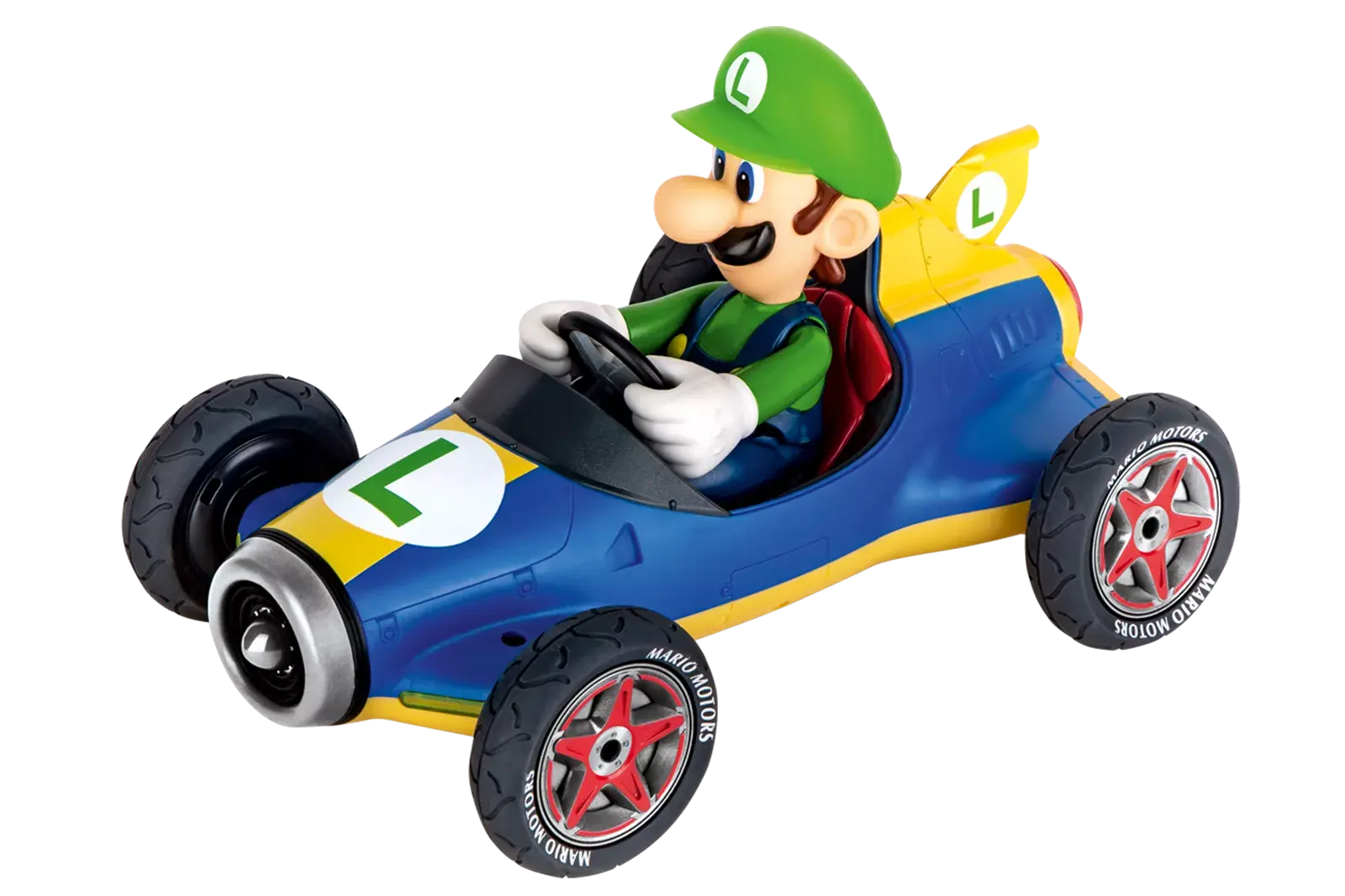 RC 2.4GHz Mario Kart TM Mach 8 Luigi 1:18 - Get A Hobby