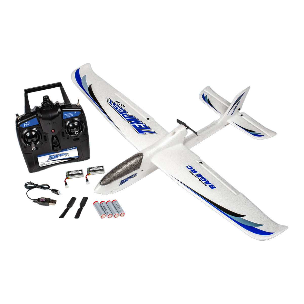 Tempest 600 X4 Electric Powered RTF Airplane with PASS - Get A Hobby