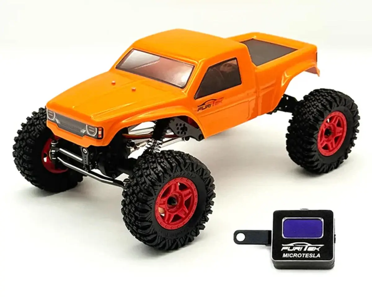 Comp 1/18 RTR Brushless Micro Rock Crawler (Orange) w/Komodo Unity ...
