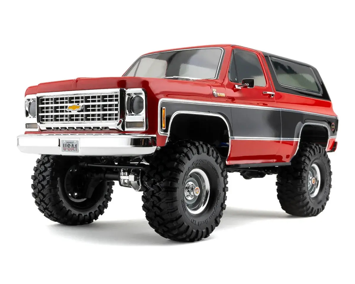 TRX-4® 1/10 Trail Crawler Truck w/1979 Chevy Blazer Clipless Body (Red ...